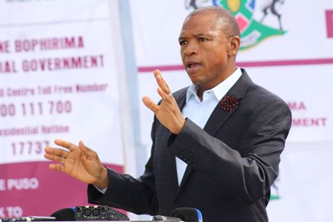 Mahumapelo outlines his plans for the future of Bokone Bophirima | The ...