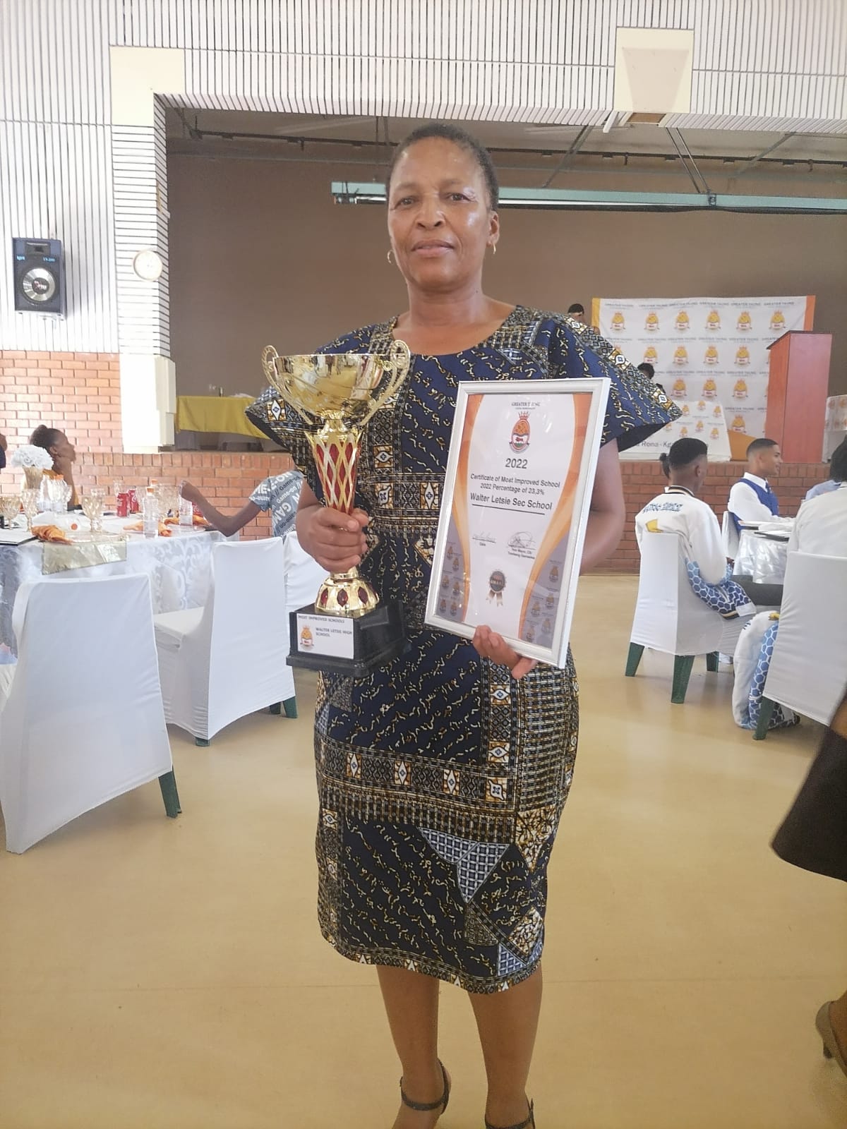 Walter Letsie High School ‘over the moon’ after receiving award | The ...