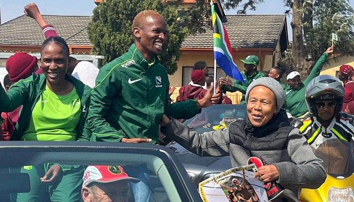 The Comrades Marathon winner, Tete Dijana to receive a heroic welcome ...