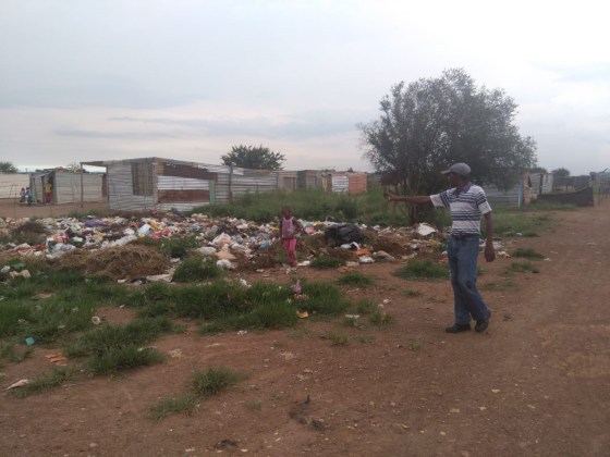The residents of Marikana Informal Settlements in Potchefstroom live in ...