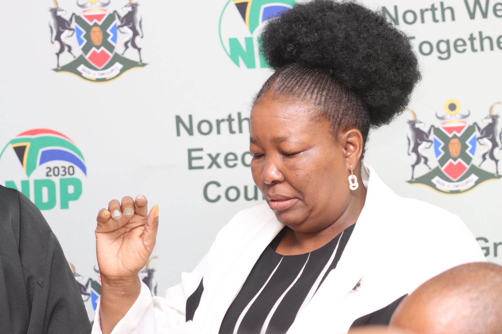 North West MEC for Public Works and Roads, Elizabeth Mokua to ...