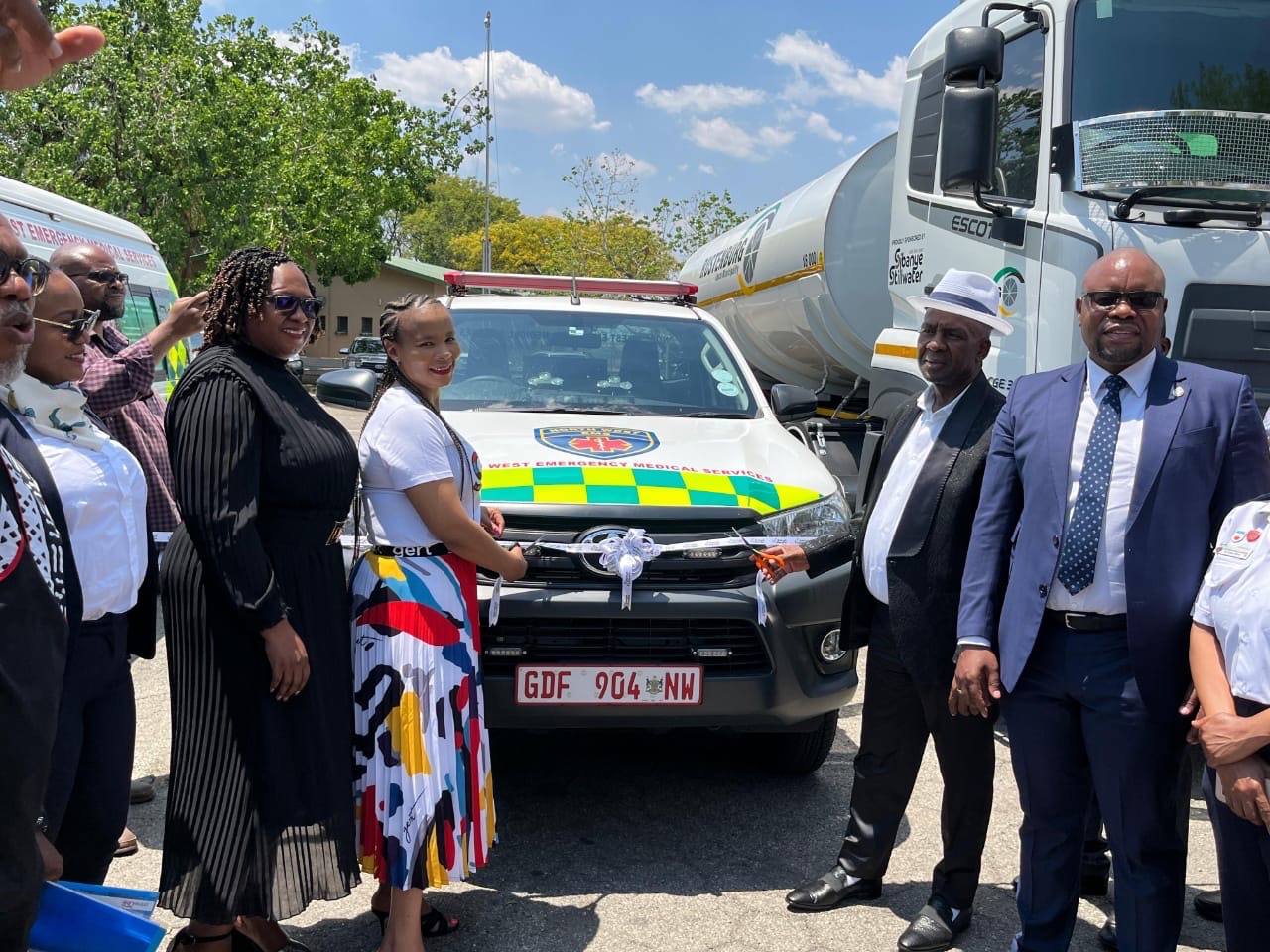 Sibanye Stillwater mine donates two ambulances | The Guardian