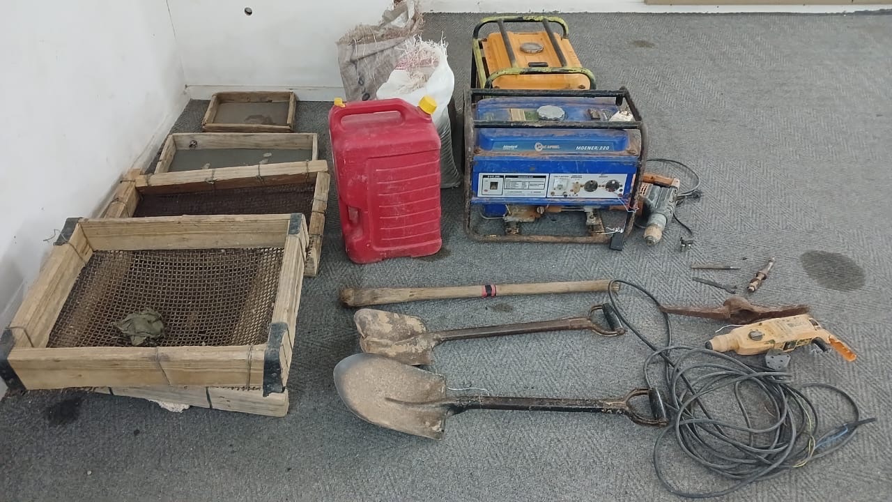 Four undocumented suspects nabbed for illegal mining | The Guardian