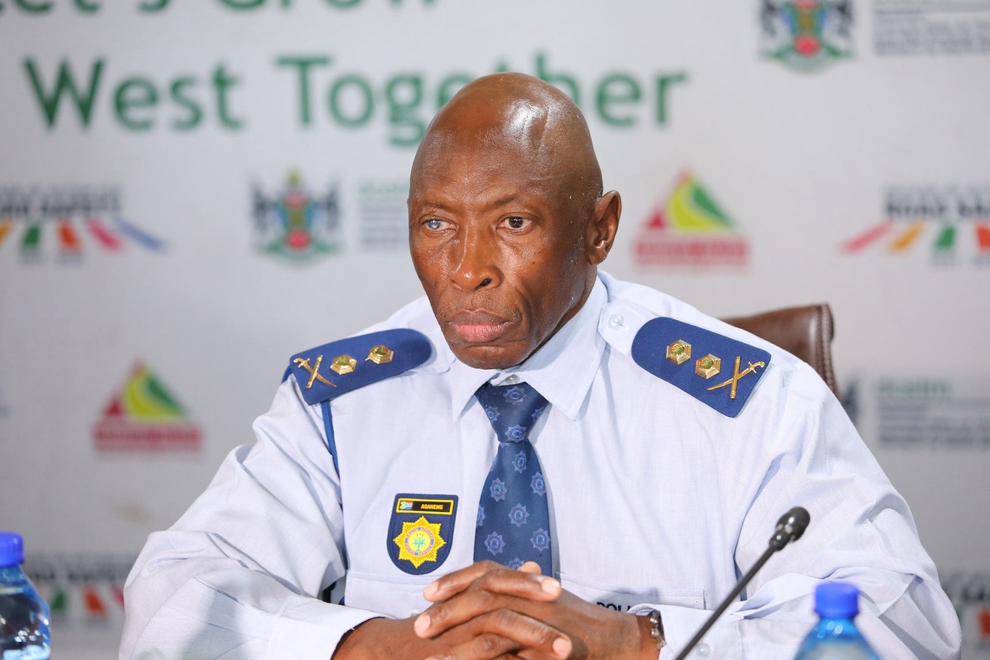 The acting North West Police Commissioner, Major General Patrick ...