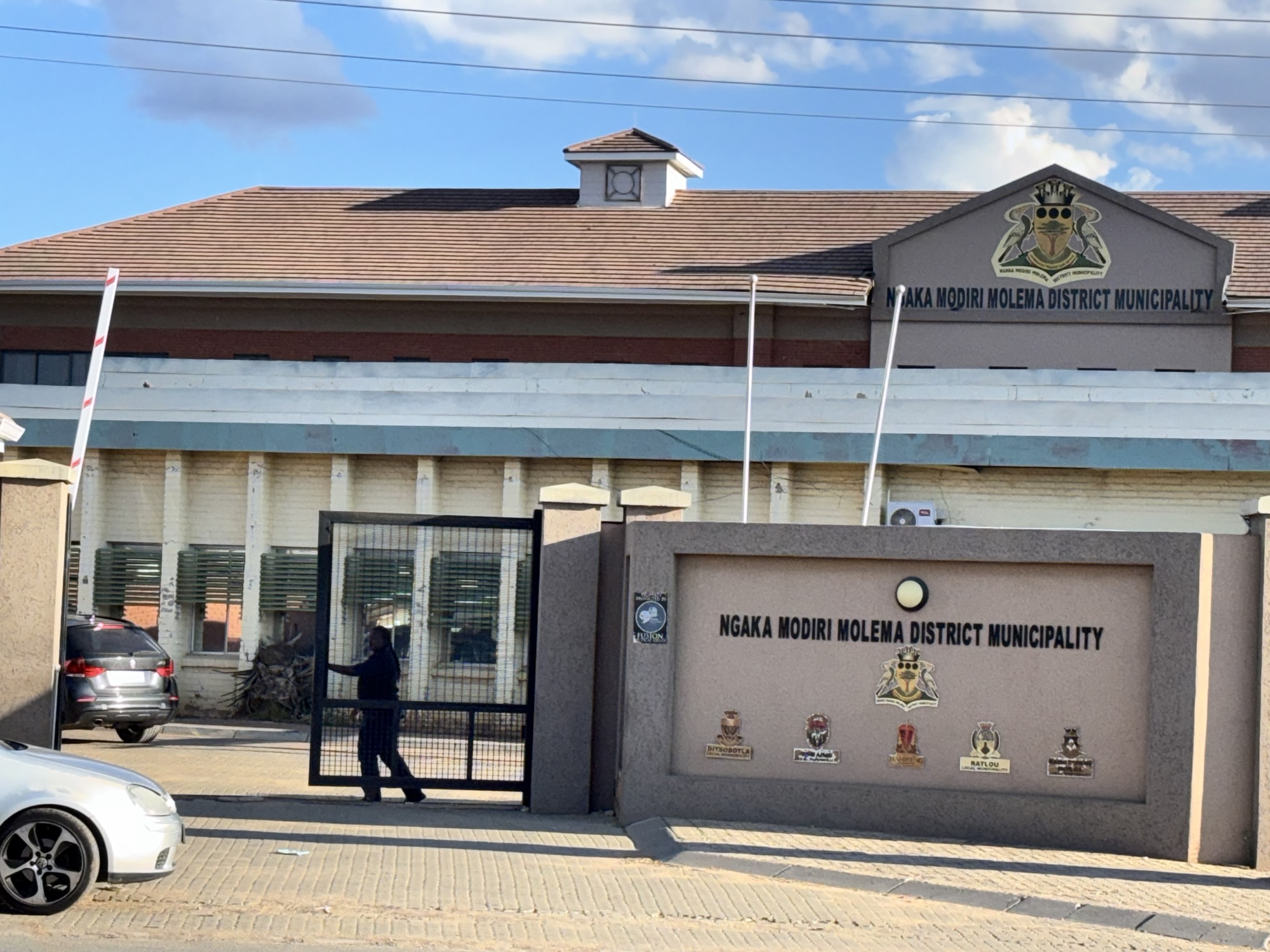Embattled Ngaka Modiri Molema District Municipality offices in Mahikeng ...